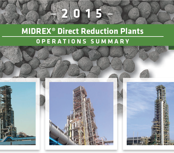 MIDREX® Direct Reduction Plants - 2015 Operations Summary | Midrex ...