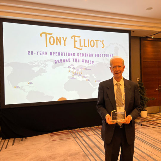 Anthony (Tony) Elliot Celebrated for 33 Years of Midrex Service ...